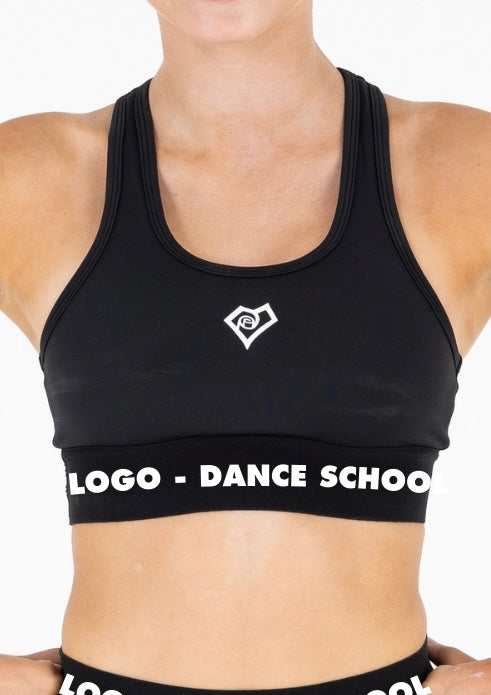 Custom Pro Crop Top – Square Rose